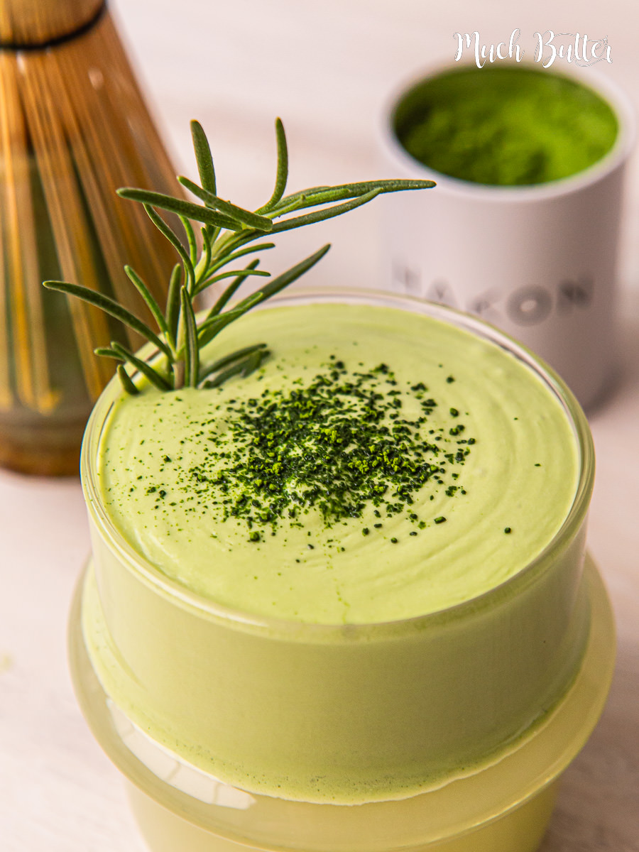 Coconut Matcha Cloud - Tropical Zen Drink - Much Butter