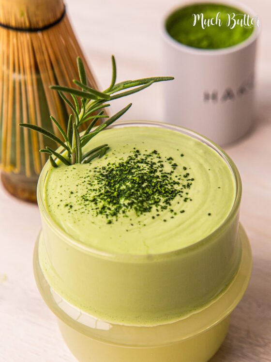 Coconut Matcha Cloud Tropical Zen Drink Much Butter