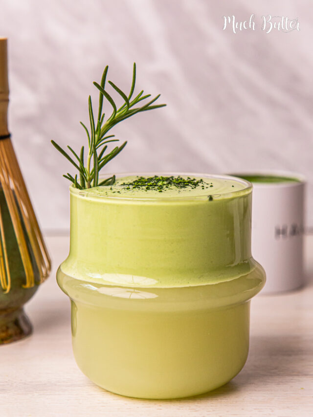 Coconut Matcha Cloud - Tropical Zen Drink - Much Butter