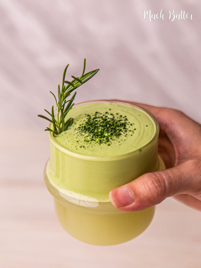 Coconut Matcha Cloud - Tropical Zen Drink - Much Butter