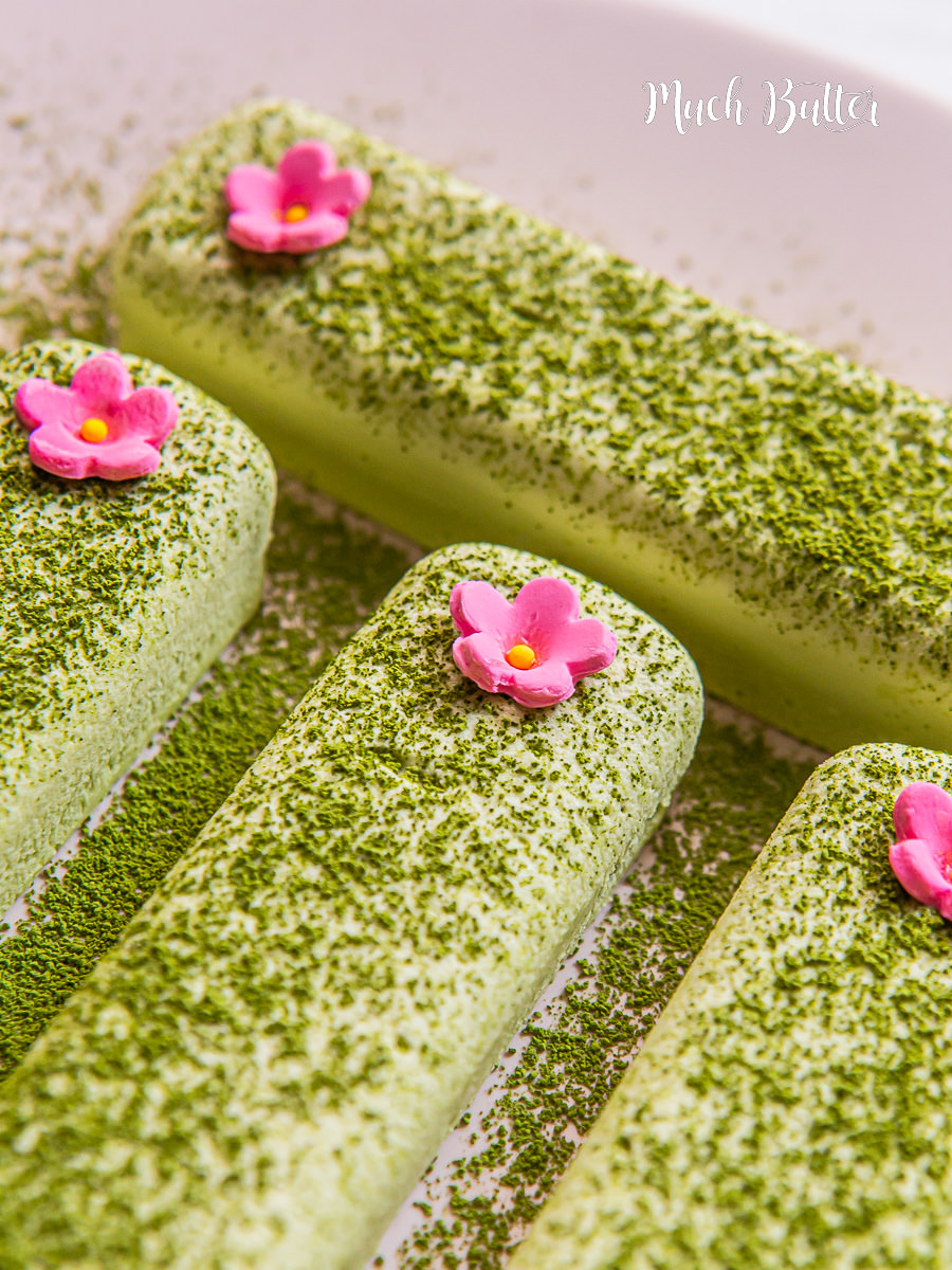 Matcha Tiramisu Bar - Much Butter