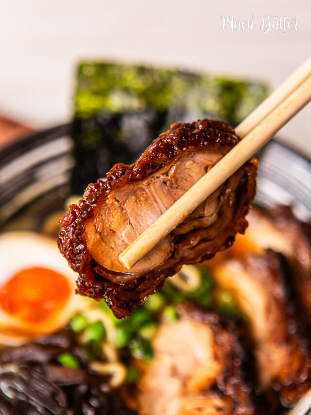 Chicken Chashu - Japanese Braised Chicken Thigh - Much Butter