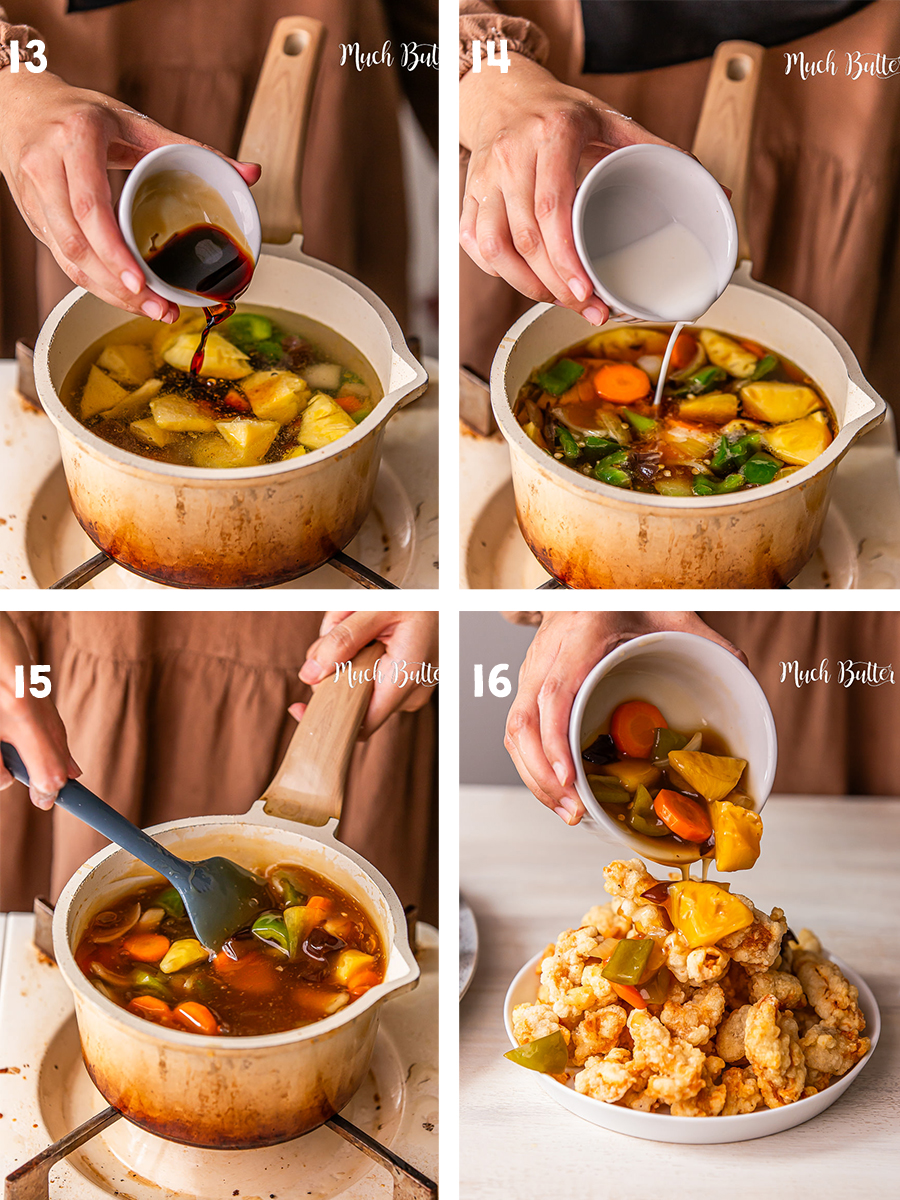 Chicken Tangsuyuk - Sweet and Sour chicken | Much Butter