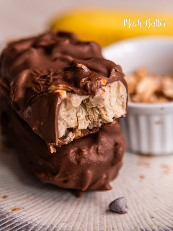 Healthy 'Magnum' Ice Cream (Chocolate-Covered Ice Cream Bar) - Much Butter