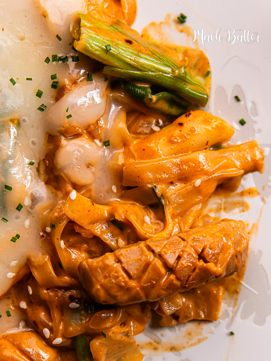 Rose Tteokbokki - Much Butter