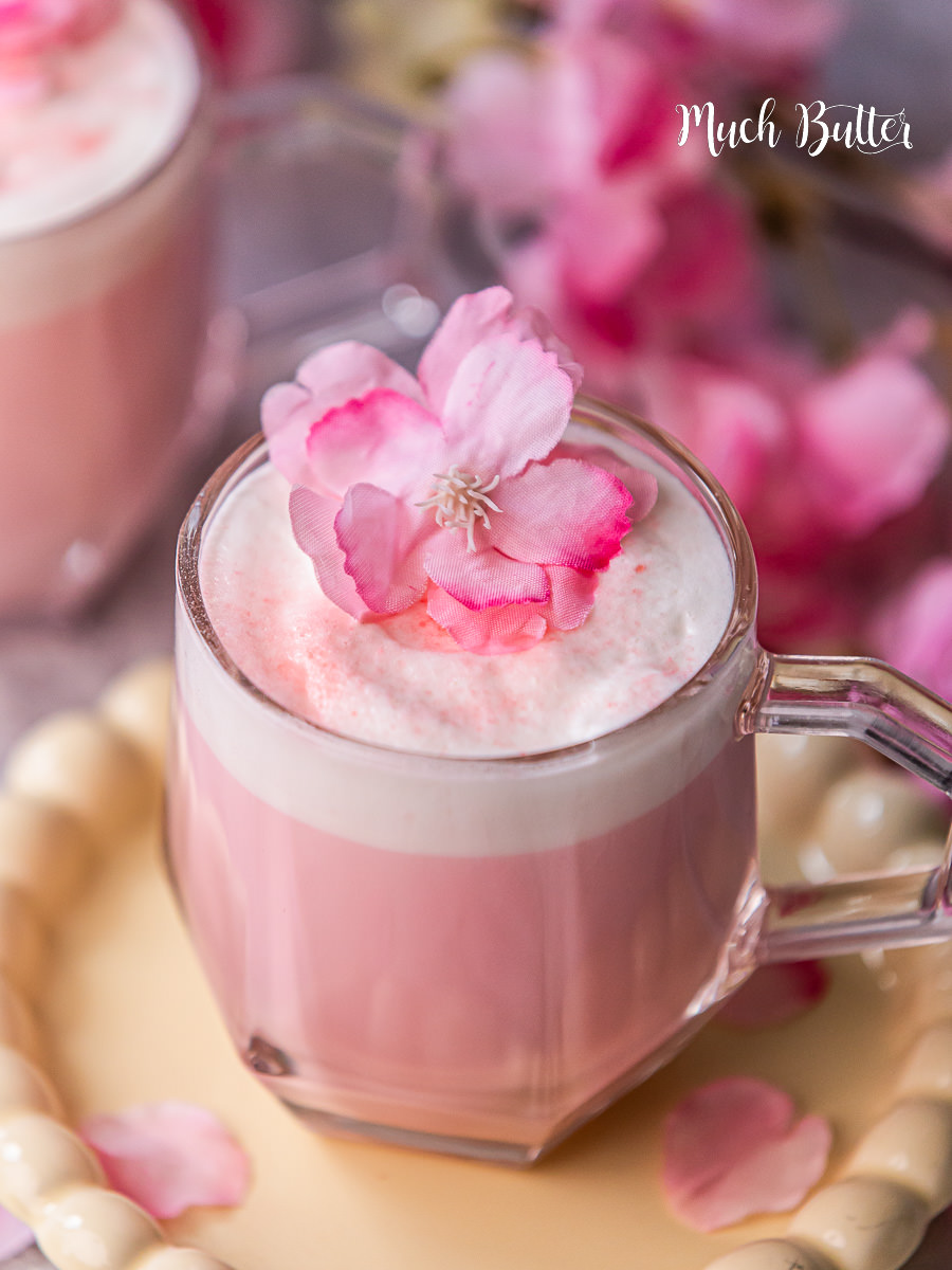 Cherry Blossom Latte - Much Butter