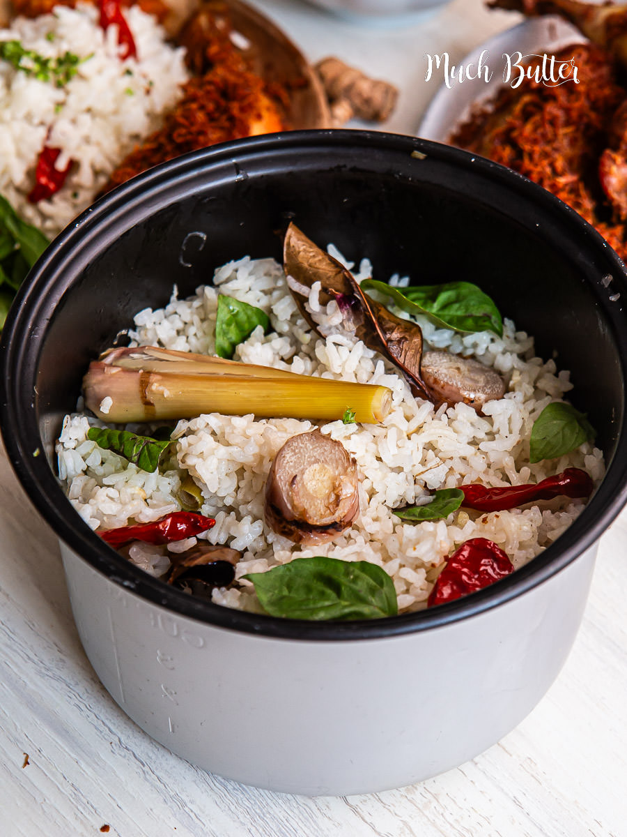 Nasi Liwet - Indonesia Sundanese Aromatic Rice - Much Butter