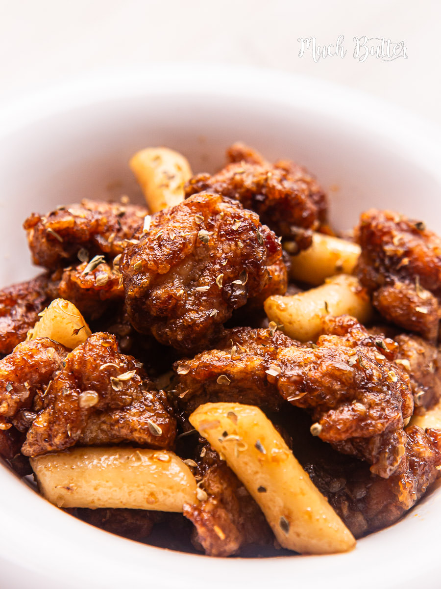 Honey Garlic Crispy Chicken - Much Butter